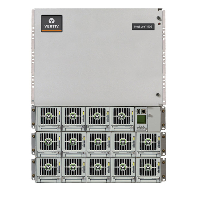 Sistema de rectificador original Emerson / Vertiv -48V 600A Netsure 502 ...